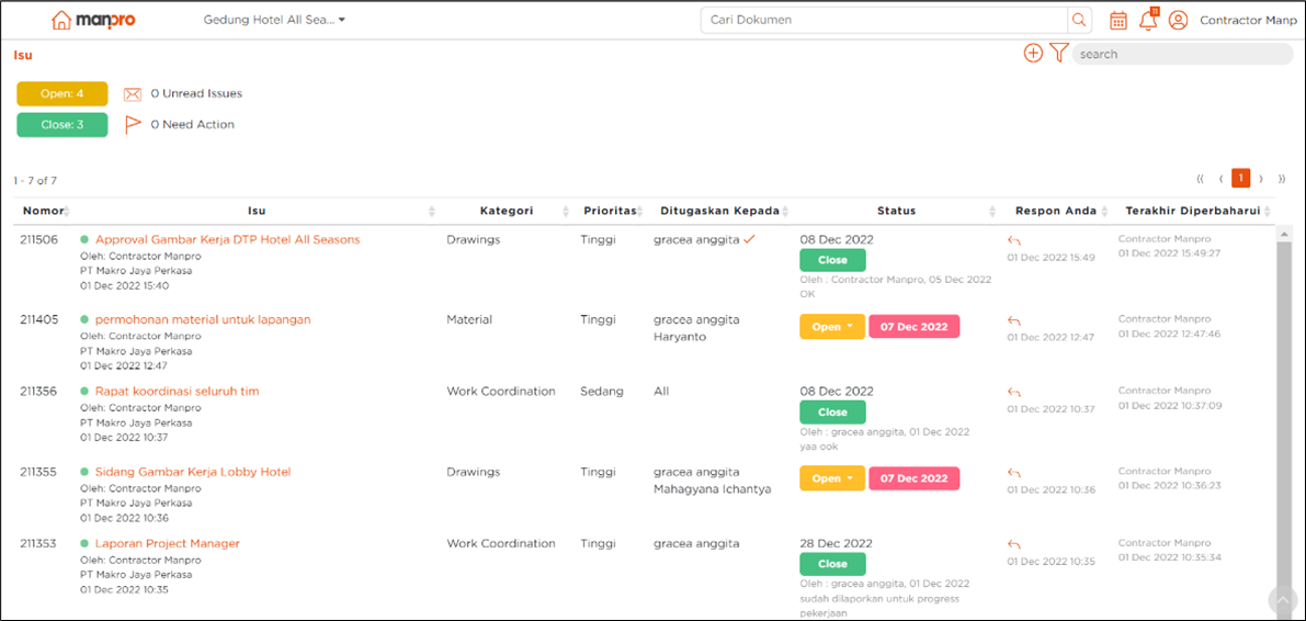 Fixed Menu Pada Aplikasi Manpro (Part 2) - MANPRO