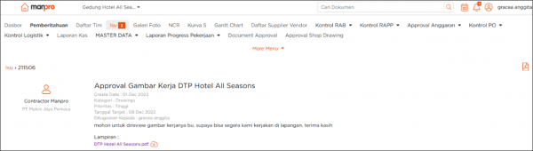 Fixed Menu Pada Aplikasi Manpro (Part 2) - MANPRO